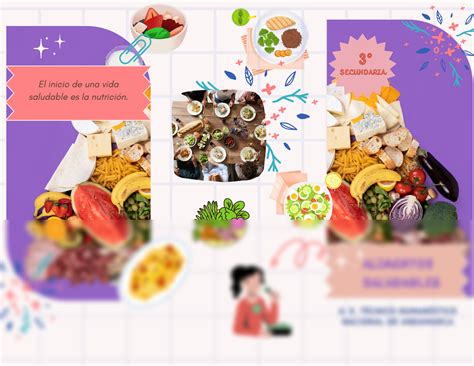 Solution Folleto Triptico Alimentos Saludables Studypool