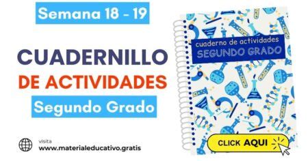 Cuadernillo De Actividades Primer Grado Material Educativo