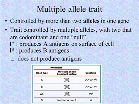 Types Of Inheritances Pp Single Gene Traits Controlled By Only One