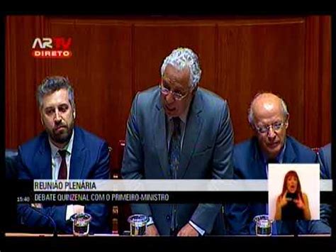 05 04 2018 Debate Quinzenal 2ª Resposta do PM ao Deputado Fernando