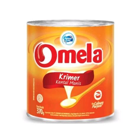 Jual OMELA KRIMER SUSU KENTAL MANIS KALENG 370GR Shopee Indonesia