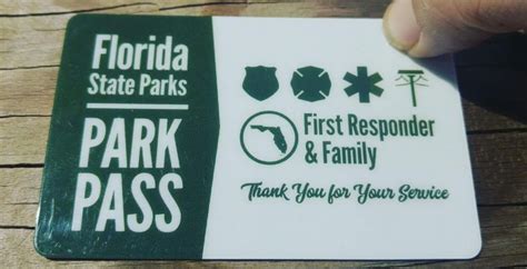Expired Free Florida State Park Pass For First Responders Hike It