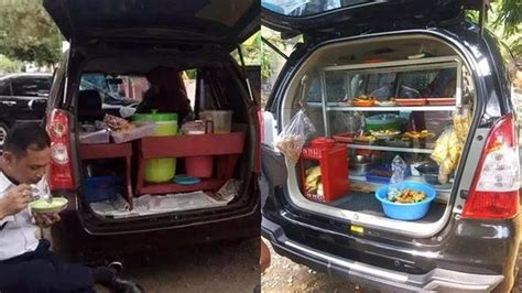Kumpulan Potret Mobil Disulap Jadi Warung Berjalan Cocok Untuk Jualan