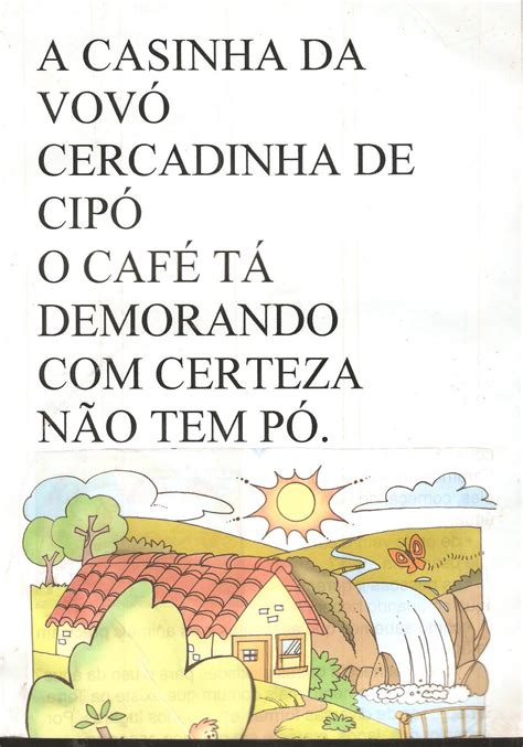 Parlendas Ilustradas Para Imprimir 203