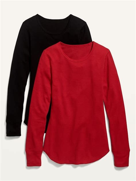 Thermal Knit Long Sleeve Tee Pack Old Navy