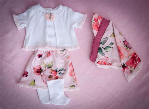 Schnittmuster 24 Jersey Puppenmodelle Gr 43 Cm Puppenkleidung