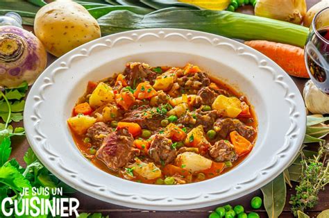 Recette de ragoût de dinde aux pommes de terre et légumes