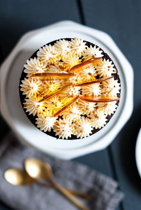 Naked Cake Chocolat Vanille Caramel Lilie Bakery