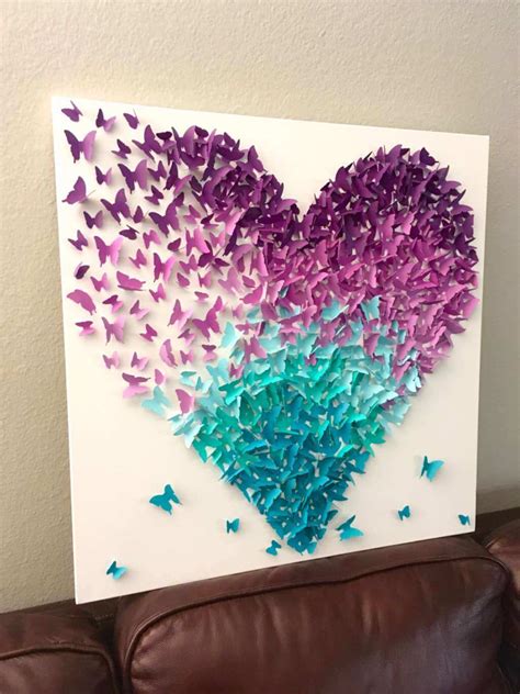 Butterfly Craft Ideas For Wall At Carla Smith Blog