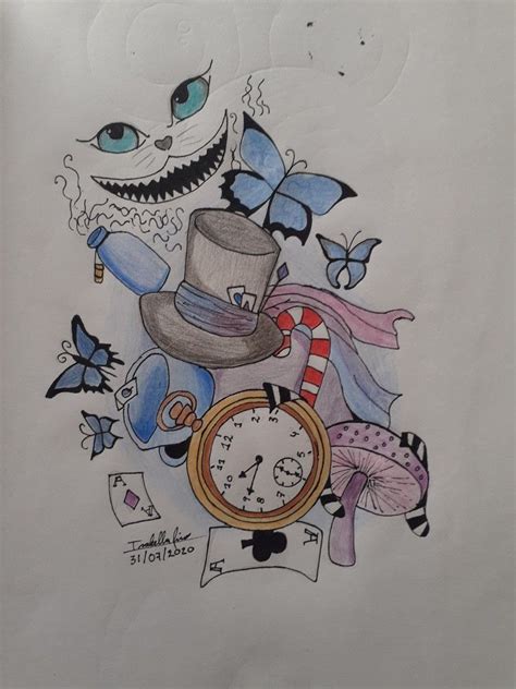 Dibujo Alicia País de las maravillas Dibujos Dibujos detallados