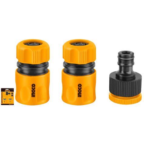 Hose Quick Connectors Set Piece Ingco Tools South Africa