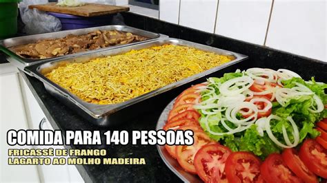 JANTAR DE CASAMENTO PARA 140 PESSOAS RECEITAS DA ROSA YouTube