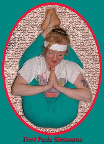 Legs Behind The Head Pose Dwi Pada Sirsasana Sarah Siblik Flickr