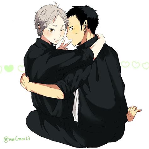 Haikyuu Daichi Sawamura X Koushi Sugawara DaiSuga Daichi Sawamura