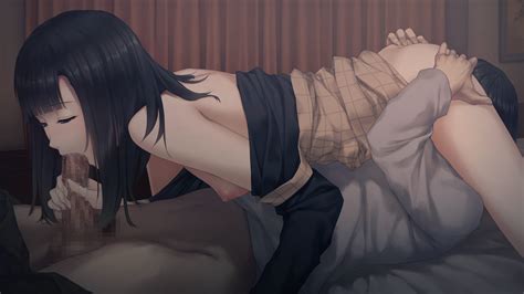 Rule 34 69 Areolae Ass Ass Grab Bed Black Hair Breasts Censored Closed Eyes Cunnilingus
