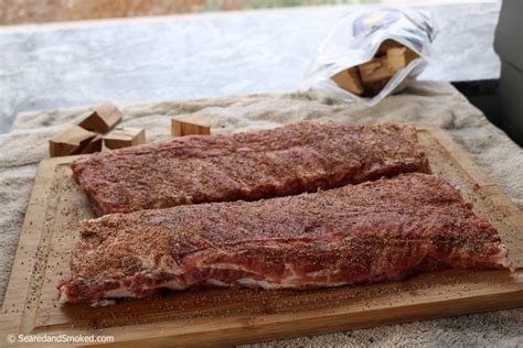 Hot And Fast Smoked Pork Ribs Seared And Smoked