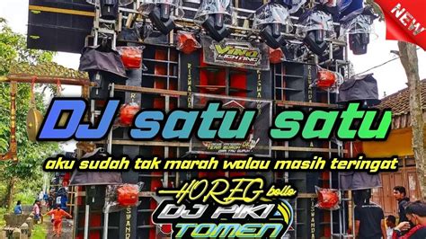 Dj Aku Sudah Tak Marah Walau Masih Teringat Bass Horeg Satu Satu Dj