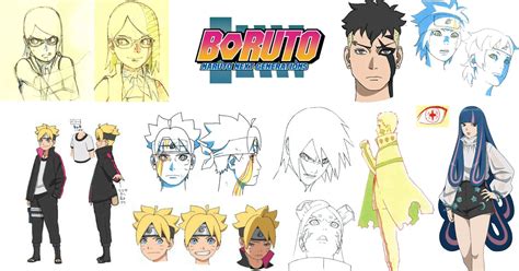 Arte y Diseño de Boruto Naruto Next Generations