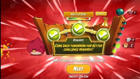 Terence Trial Angry Birds Daily Challenge Today Angry