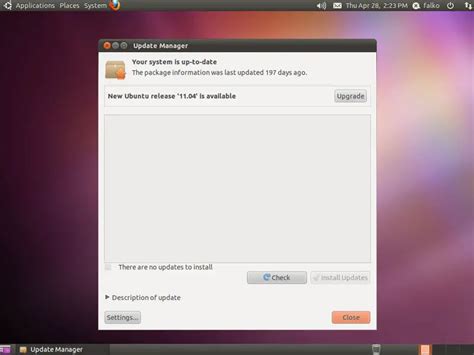 How To Upgrade Ubuntu Maverick Meerkat To Natty Narwhal