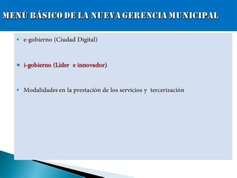 PAUTAS PARA LOS PRIMEROS 100 DÍAS DE GOBIERNO Y GESTIÓN MUNICIPAL