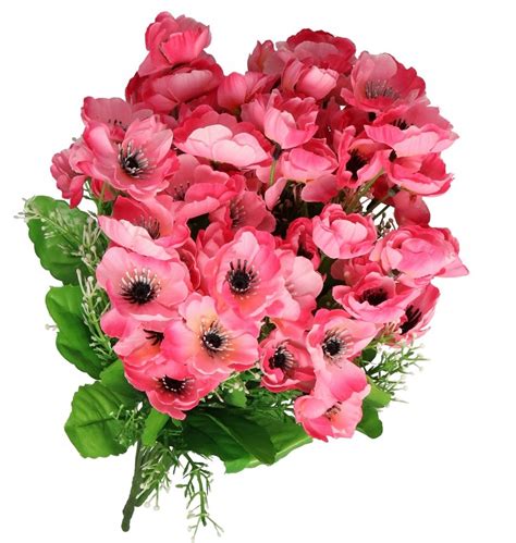 MAKI BUKIET MAKÓW SZTUCZNE KWIATY ROŚLINY36CM 7GAŁ 10690249791