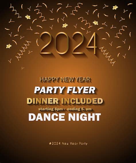 2024 feliz año nuevo fondo para sus invitaciones de temporada carteles