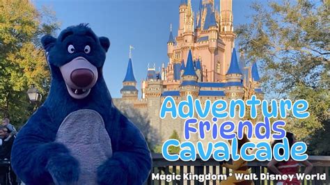 Cute Adventure Friends Cavalcade Walt Disney World Magic Kingdom