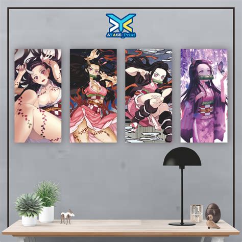KAYU HIASAN DINDING Wall Decor NEZUKO DEMON SLAYER KIMETSU NO YAIBA