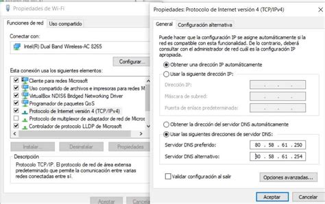 DNS de Movistar cuáles son y cómo configurarlas