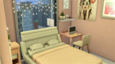 The Sweet Pink Room In Apartment The Sim Youtube