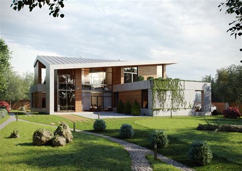 Virtual Real Estate 50 Stunning Modern Home Exterior Designs That Have