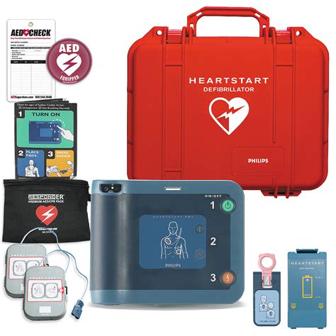 Philips HeartStart FRx AED Mobile Responder Value Package Includes