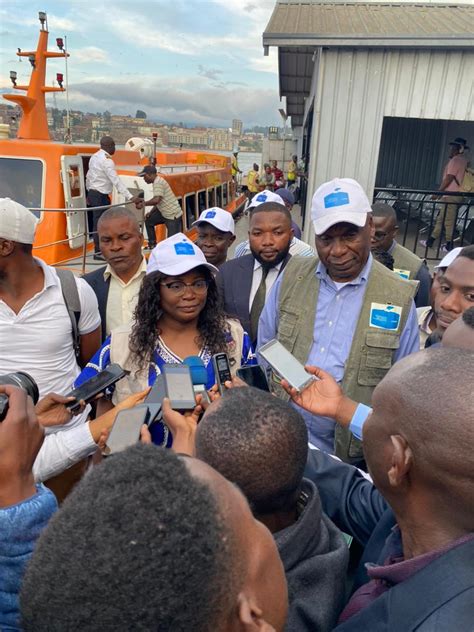 Enrôlement des électeurs Patricia Nseya en mission d évaluation à