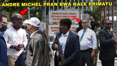 8 Aout Bwa Kale Fenk Fet Sou Andre Michel Primatu Sekrite Garry Conille