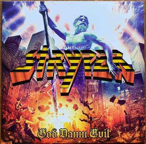 Stryper God Damn Evil 2022 Red Vinyl Discogs