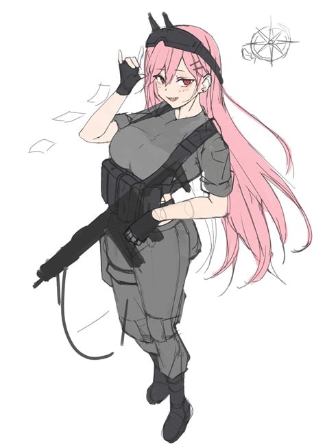 Sig Mcx Girls Frontline Drawn By Beruko14 Danbooru