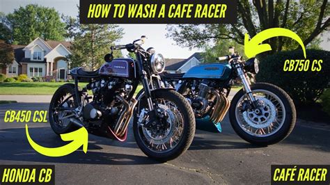 How To Wash A Vintage Cafe Racer Featuring The Famous ClubSport