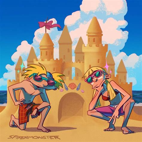 Pin de virna k en hey Arnold Diseño de personajes Dibujos bonitos