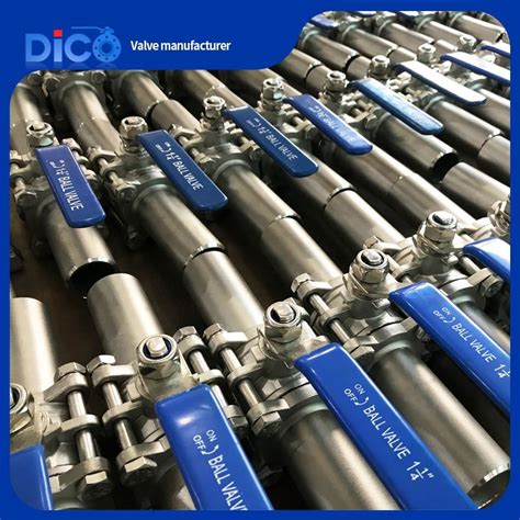 Dico 1 2 Ball Valve Butt Weld End With Extended Stainless Steel