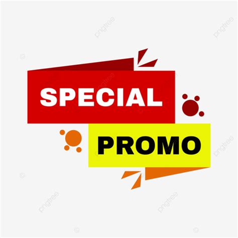 Banner De Oferta Promocional Vector Png Dibujos Etiqueta De Oferta