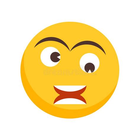 Vector Feo Del Icono Aislado En El Fondo Blanco Muestra Fea