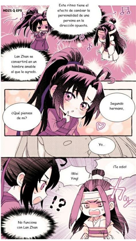 Mini cómics MXTX 23 Cambio de personalidad Wangxian Black cat