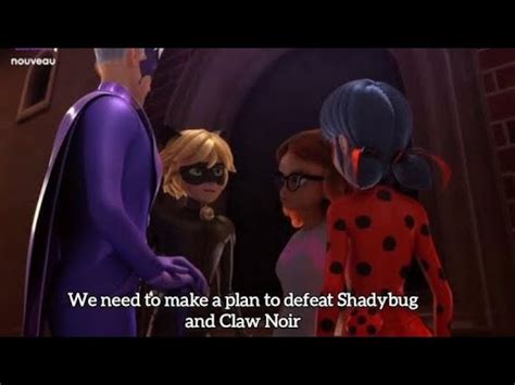 New Shadybug Claw Noir Official Scenes Miraculous Shadybug And Claw