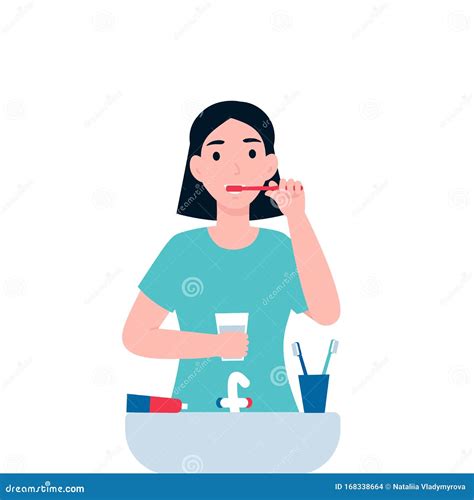 Wife Brushes Her Teeth Telegraph