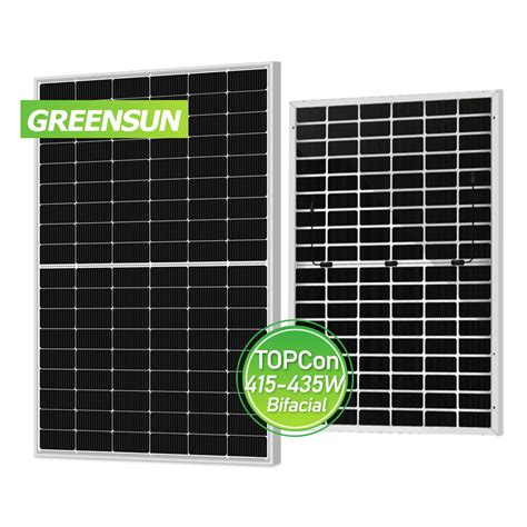 Industrial 30 Years 410W 420W 430W N Type Topcon PV Module N Type