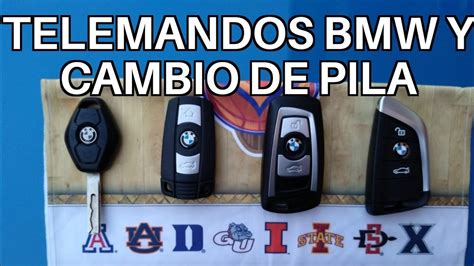 BMW Cambio De Pila Mando A Distancia Y Telemandos YouTube