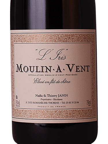 Thierry Janin Domaine de l Iris Moulin À Vent Vivino US
