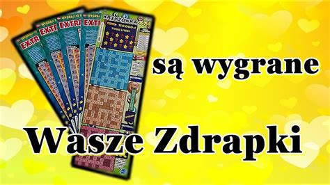 Zdrapki Wasze Zdrapki S Wygrane Youtube