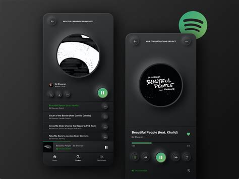 Neumorphic Spotify Spotify Design Ux App Design Ux Design Principles